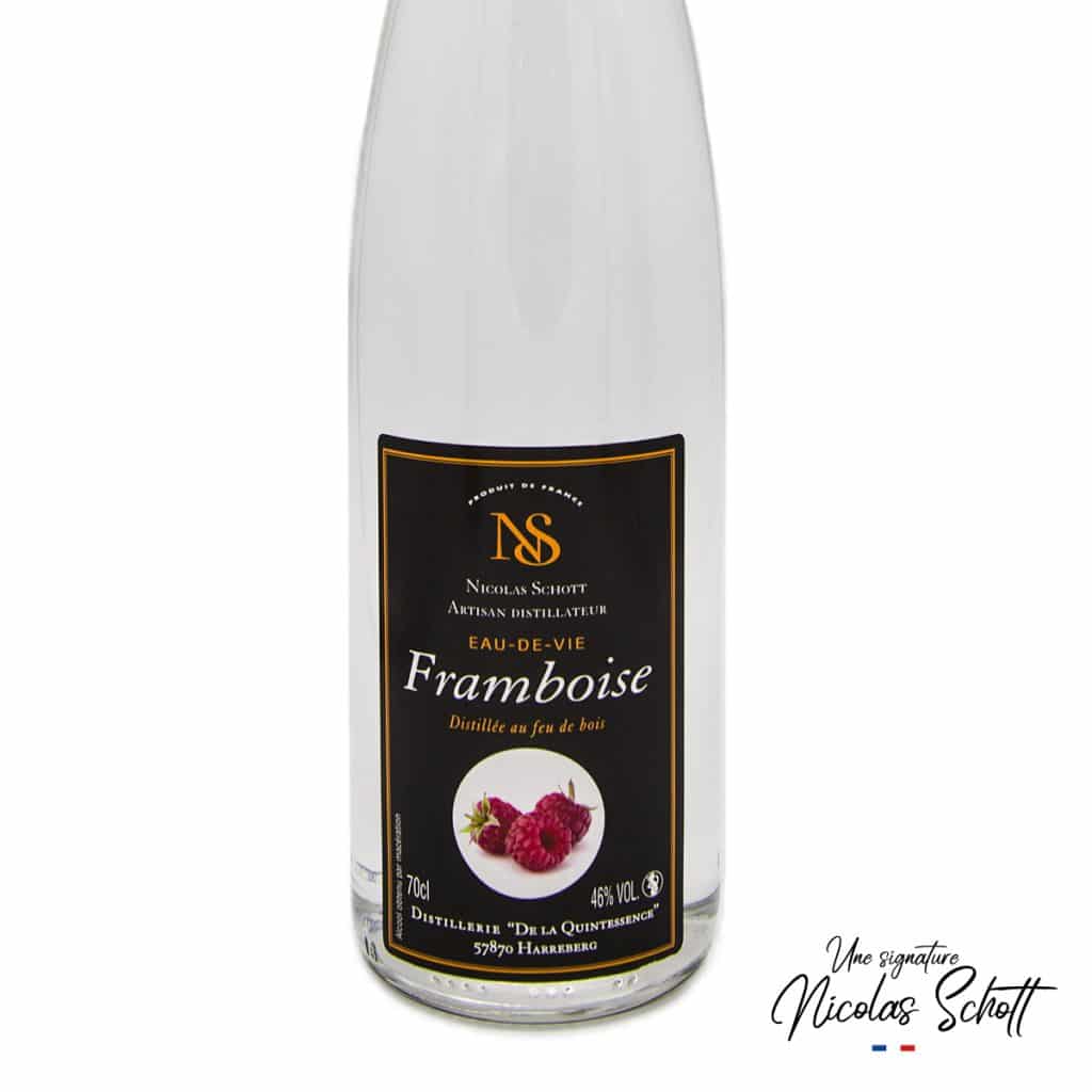 Eau-de-vie de Framboise à base de Rhum